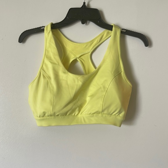tek gear | Intimates & Sleepwear | Yellow Sports Bra | Poshmark